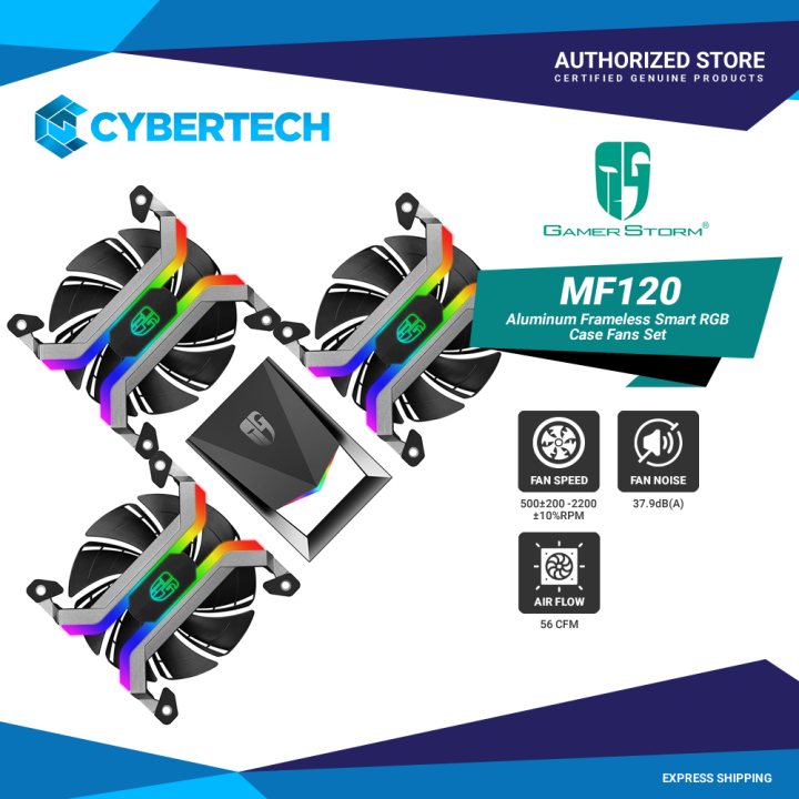 Deepcool MF 120 3x120mm aRGB LED Frameless | Lazada PH