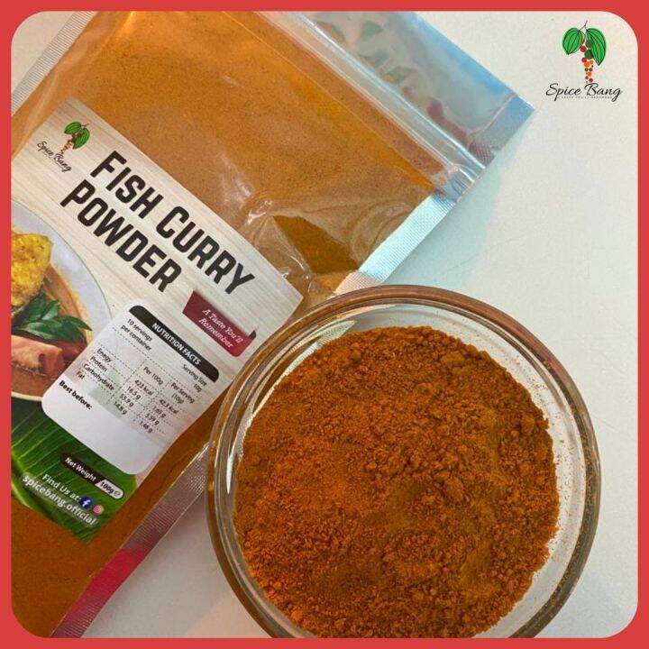 【1kg】SPICE BANG's Fish Curry Powder | Serbuk Kari Ikan | 正宗咖喱粉（鱼） | Lazada