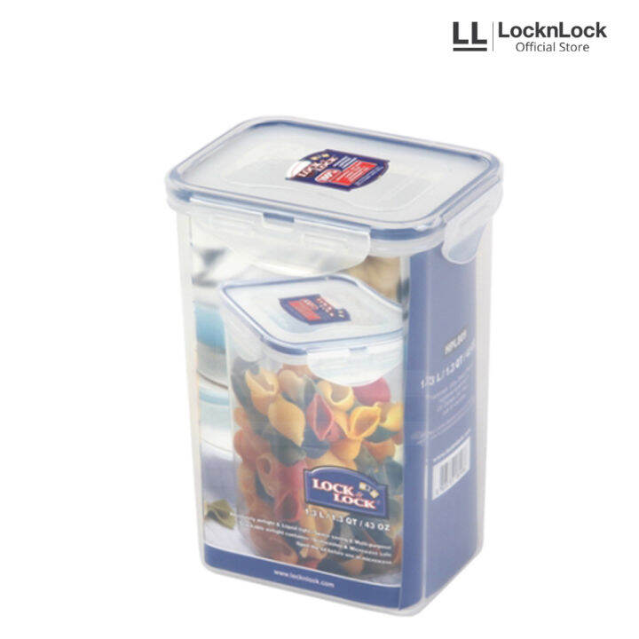 LocknLock Food Container Rectangular Tall 1.3L - HPL809 | Lazada Indonesia