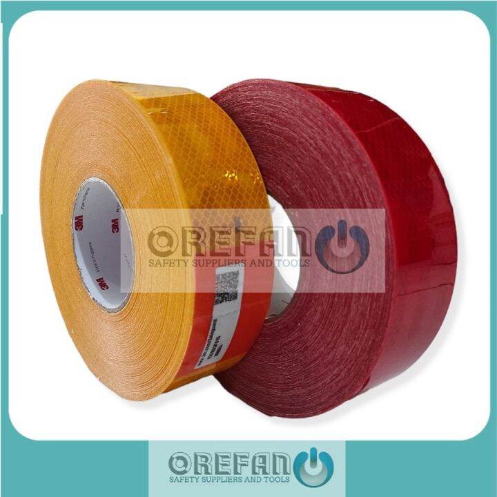 3M 983-72 KUNING DAN MERAH Syarat KIR STICKER REFLEKTOR APCT ROLL ...