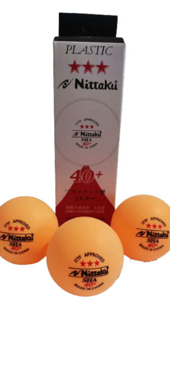 NITTAKU 40+ TABLE TENNIS BALL /ORANGE 3PCS | Lazada PH