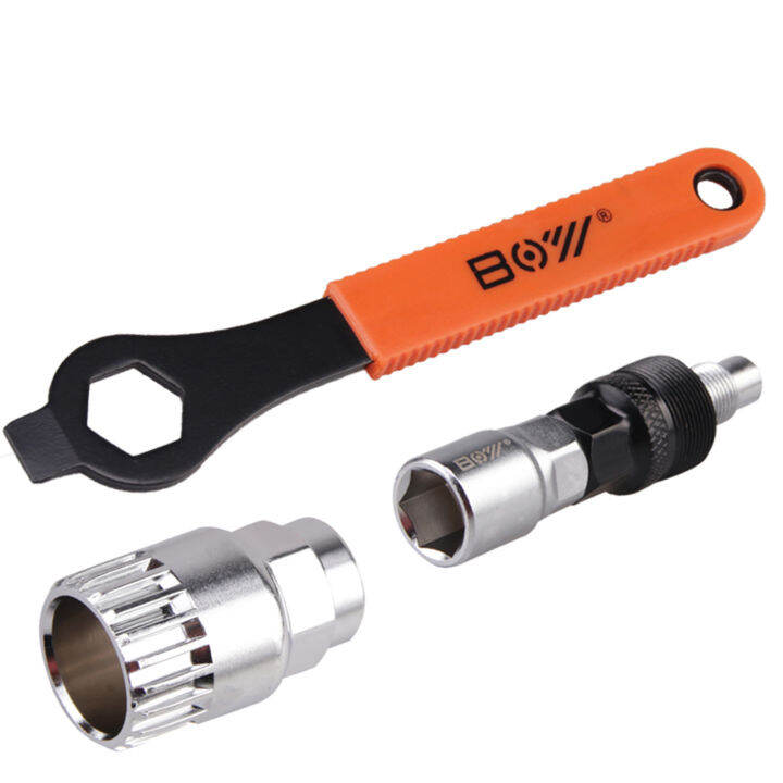 Bike Crank Extractor Puller Bottom Bracket Remover with 16mm Spanner ...