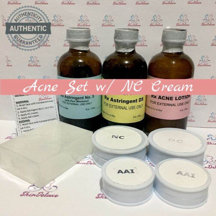 Acne Set (NC Cream) with double AAI | Anti-Acne Set | 101% ORIGINAL DR ...