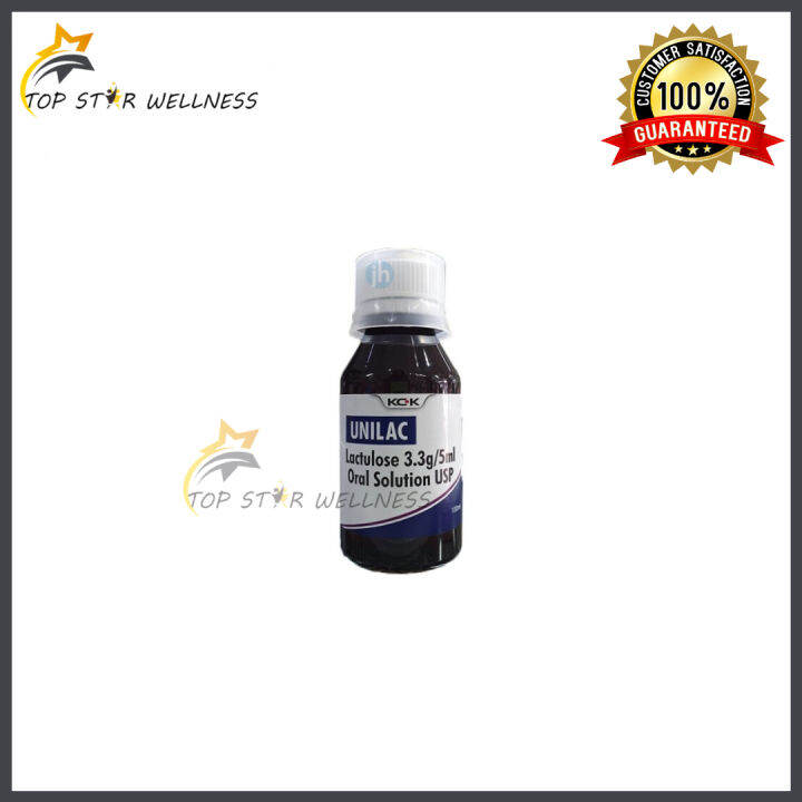 UNILAC LACTULOSE 100ML (FOR CONSTIPATION) (EXP:04/2024) | Lazada