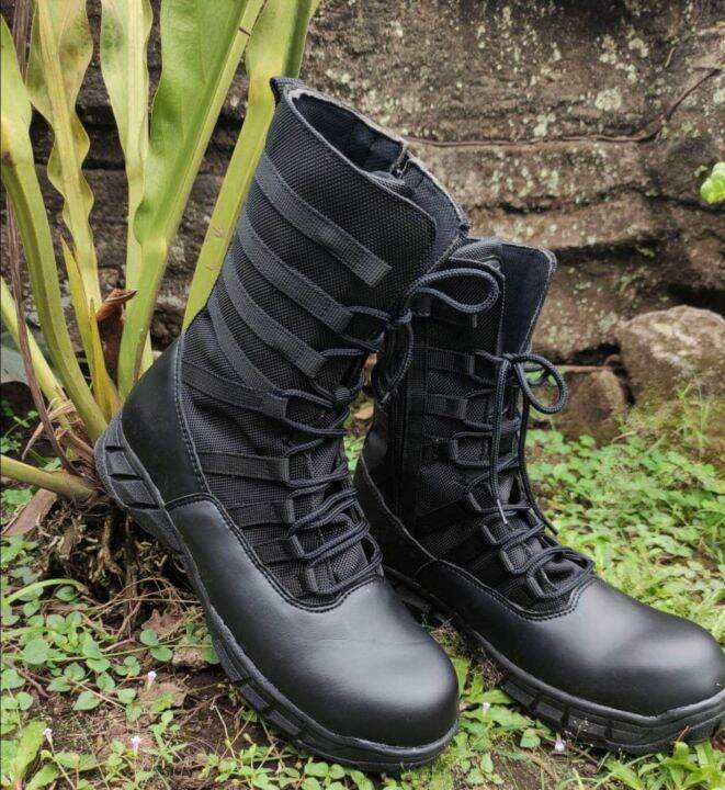 Sepatu PDL 8 inc TACTICAL 511 NINJA TNI / PORLI / SATPAM / POl PP Pakai ...