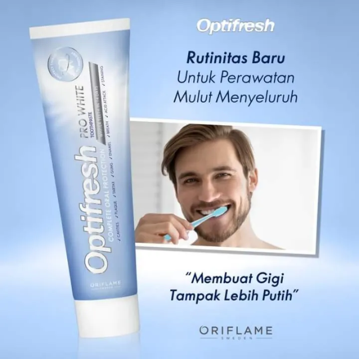 OPTIFRESH Pro White Toothpaste/ Kode : 38874 /Ex : 05/24 | Lazada Indonesia