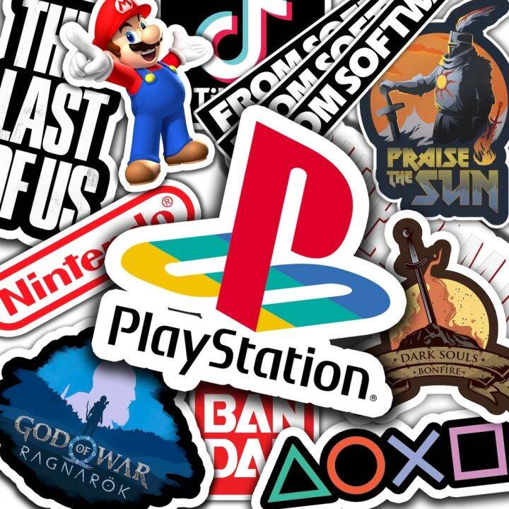 PlayStation Scratchproof Stickers Holographic Laminated | Lazada PH