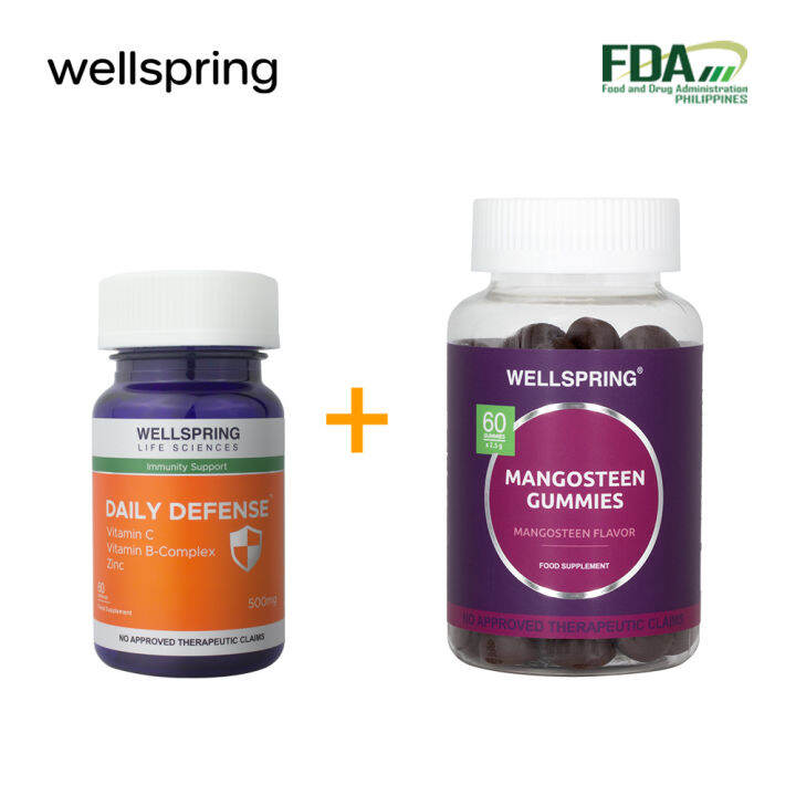 Daily Defense Capsules + Mangosteen Gummies Promo Pack | Lazada PH