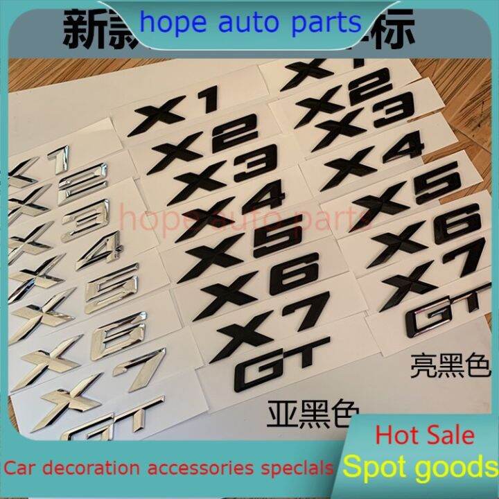 NEW Upgrade New BMW X1 logo X3 rear logo X5 logo X6 sticker GT ...
