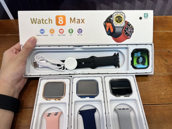 นาฬิกา watch 8 Max นาฬิกา Smartwatch สัมผัสได้เต็มจอ รองรับภาษาไทย ...