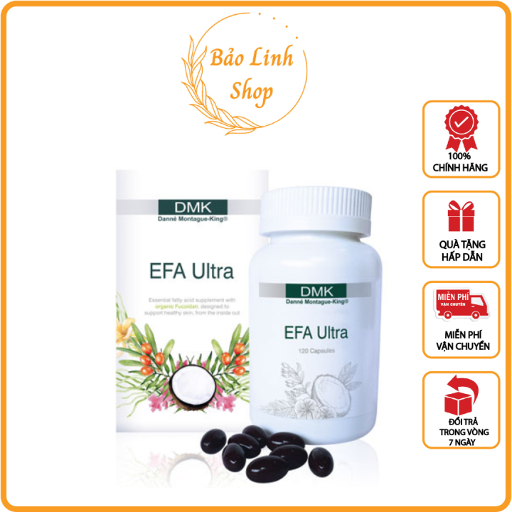 Viên Dmk Efa Ultra Đẹp Da, Đẹp Móng Tóc, Cân Bằng Nội Tiết, Giảm Mụn ...
