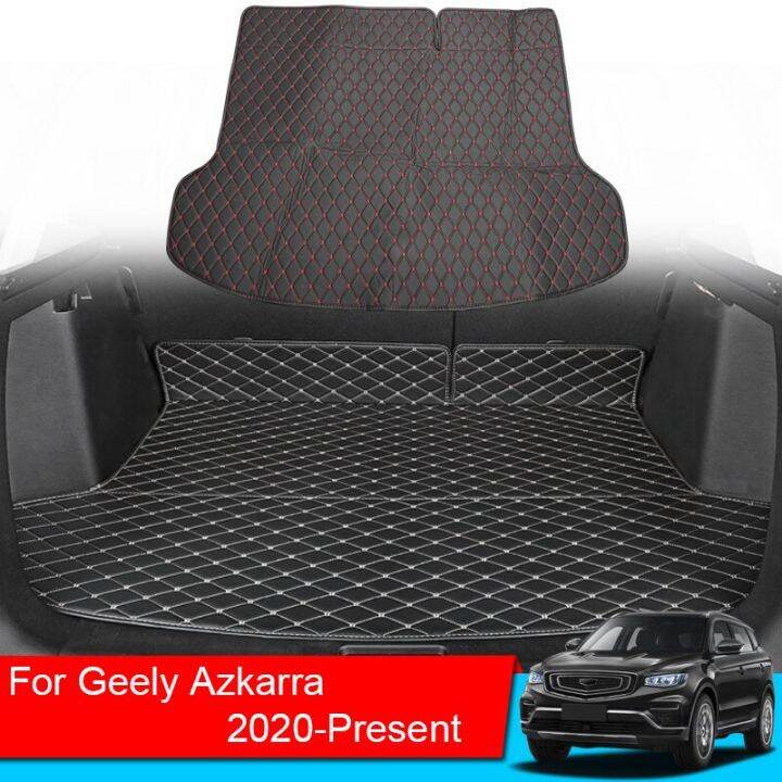 New PU Leather Car Rear Trunk Mat For Geely Azkarra 2020-2024 ...