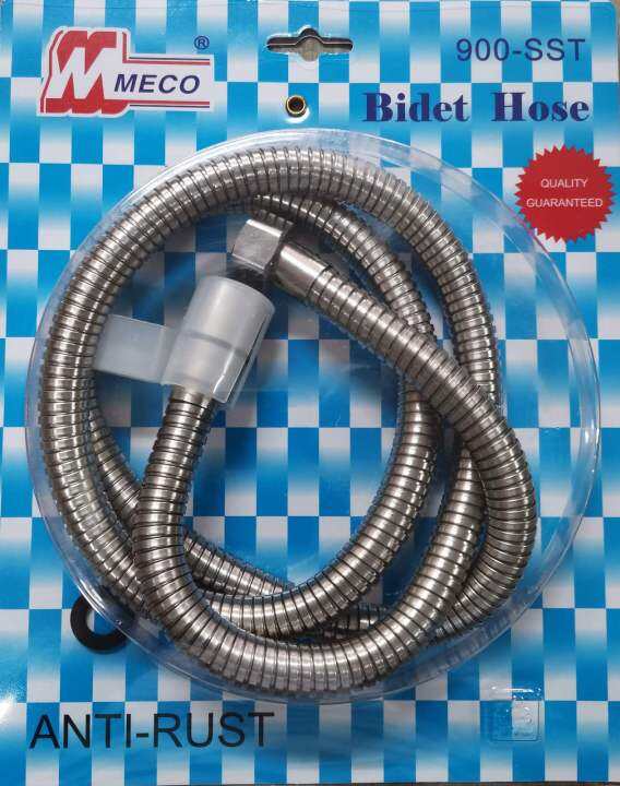 Meco Bidet Hose 1.2meter length stainless | Lazada PH