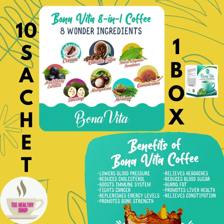 Bonavita Coffee 8 in 1 (10 sachets per box) | Lazada PH
