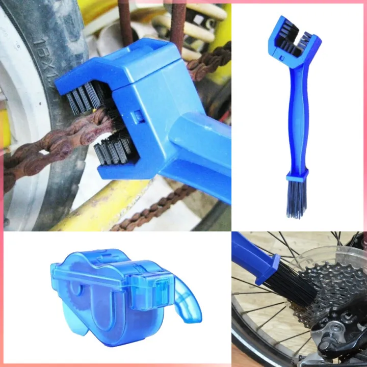 Usce Bicycle Chain Cleaner Cycling Cleaning Brushes Wash Tool Kit For ...