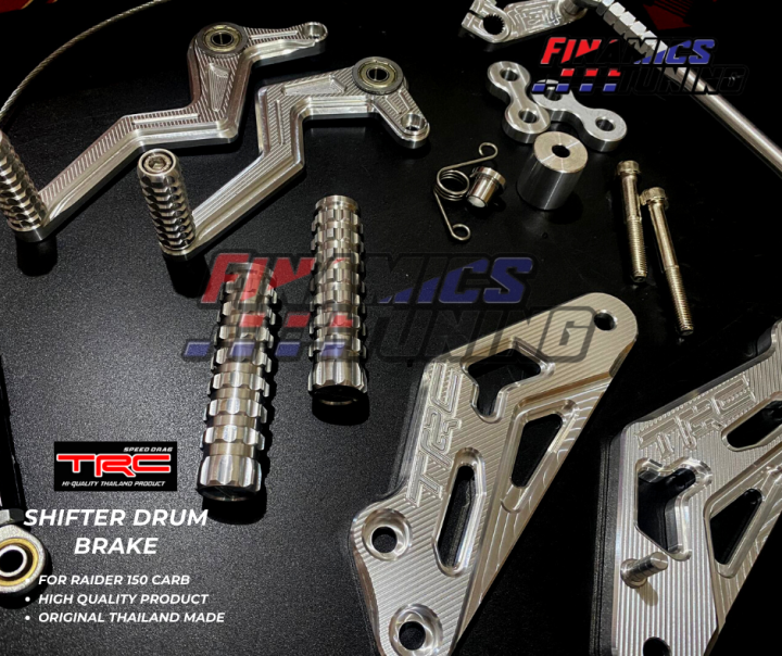 RAIDER 150 CARB AND FI SHIFTER DRUM BRAKE TRC ORIGINAL MADE IN THAILAND ...