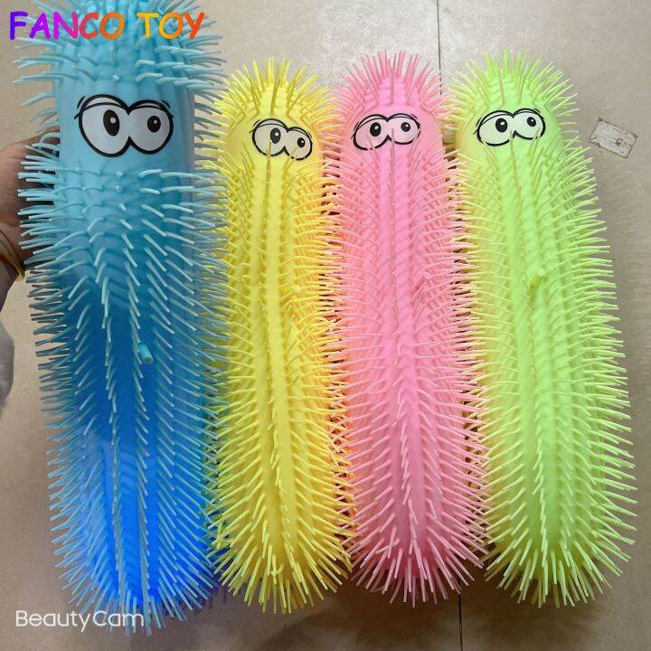 Luminous Sensory Stretch Fidget Toy Decompression Toy Caterpillar ...