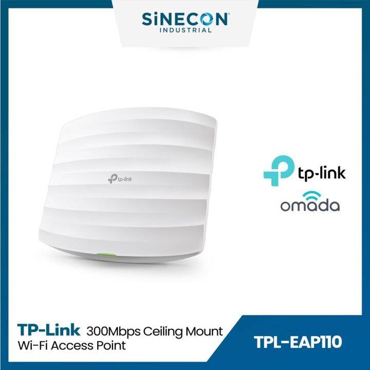 TP-Link รุ่น EAP110 300Mbps Ceiling Mount Wi-Fi Omada Access Point By ...