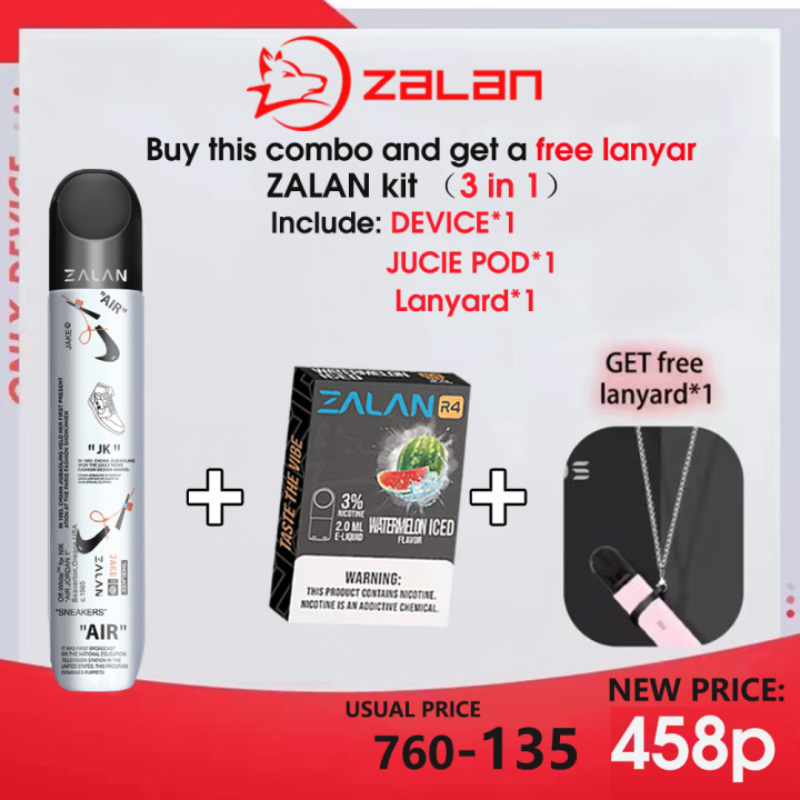 Vaping smoke set original zalan infinite device R5 rechargeable with ...