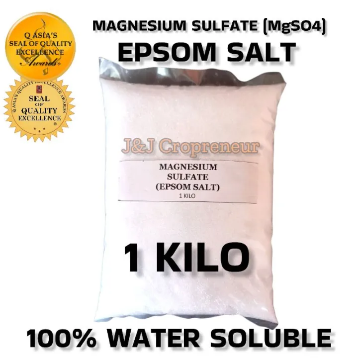 Premium Quality Epsom Salt / Magnesium Sulfate/Sulphate (MgSO4) Water ...