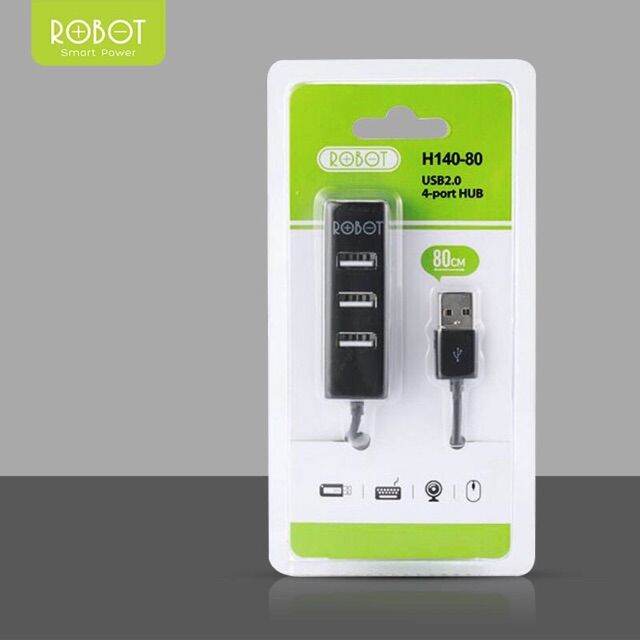 Robot USB HUB 4 Port Panjang Kabel 80cm- H140 80 | Lazada Indonesia