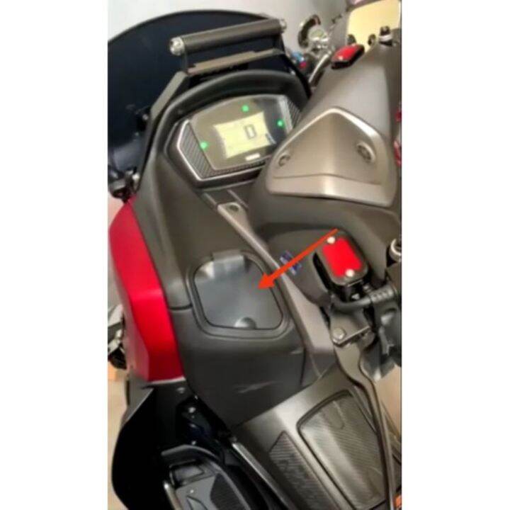 NMAX 2022 2021 2020 v2 side pocket cover USB Port Tunnel Compartment ...