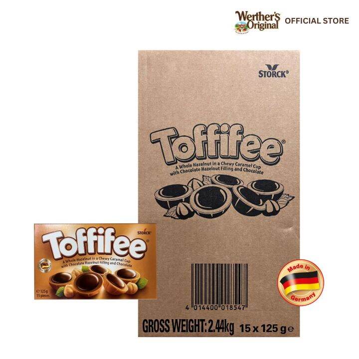 Toffifee Hazelnut Nougat and Chocolate (15 x 125g tray) | Lazada PH