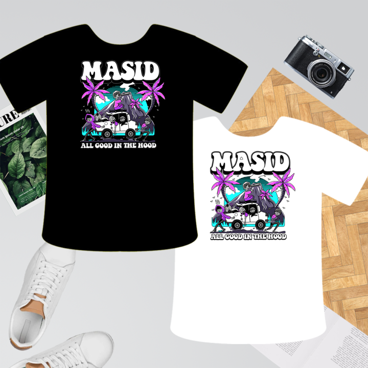 [Rappers] Masid Front and BackDesign Fashion Clothing T-Shirt Cotton "4 ...