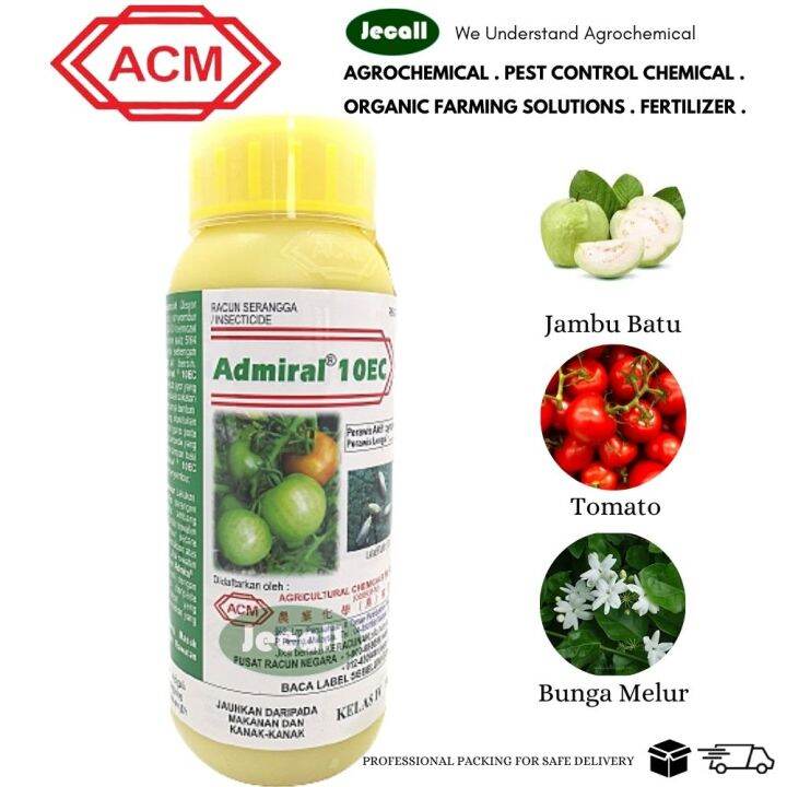 ACM Admiral®10EC 500ml / Pyriproxyfen 11.0% / Lalat Putih/ White Flies ...