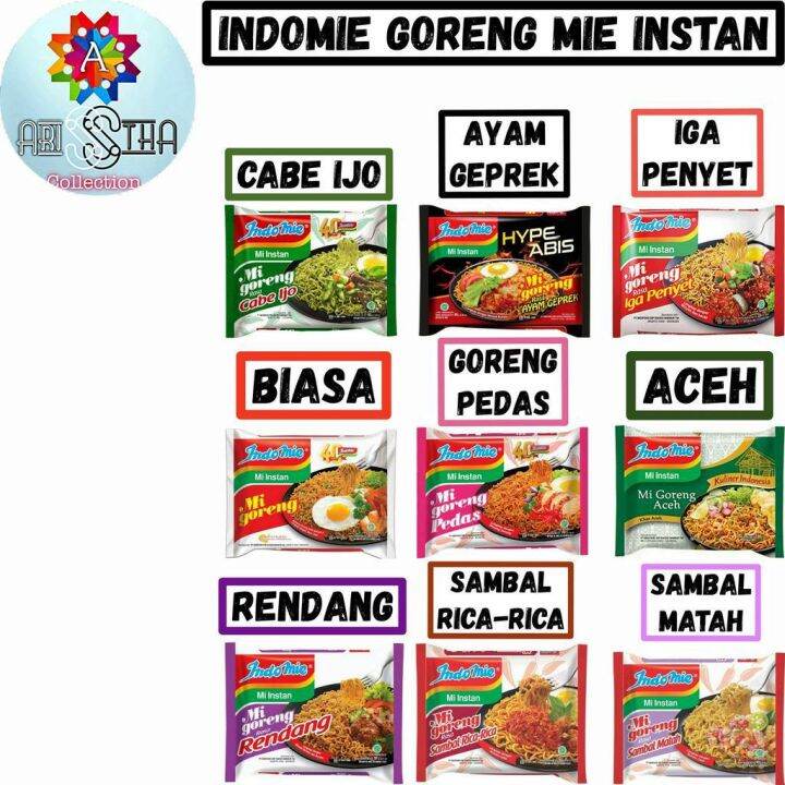 Indomie Goreng Aneka Rasa | Lazada Indonesia