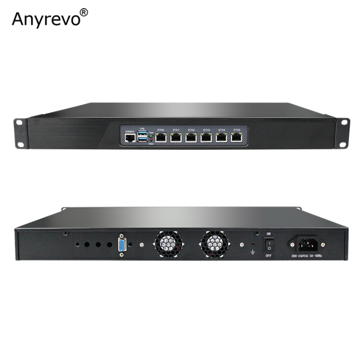 1U Rackmount Firewall Appliance Intel Core i3 2350M i3 3110M i5 3210M ...