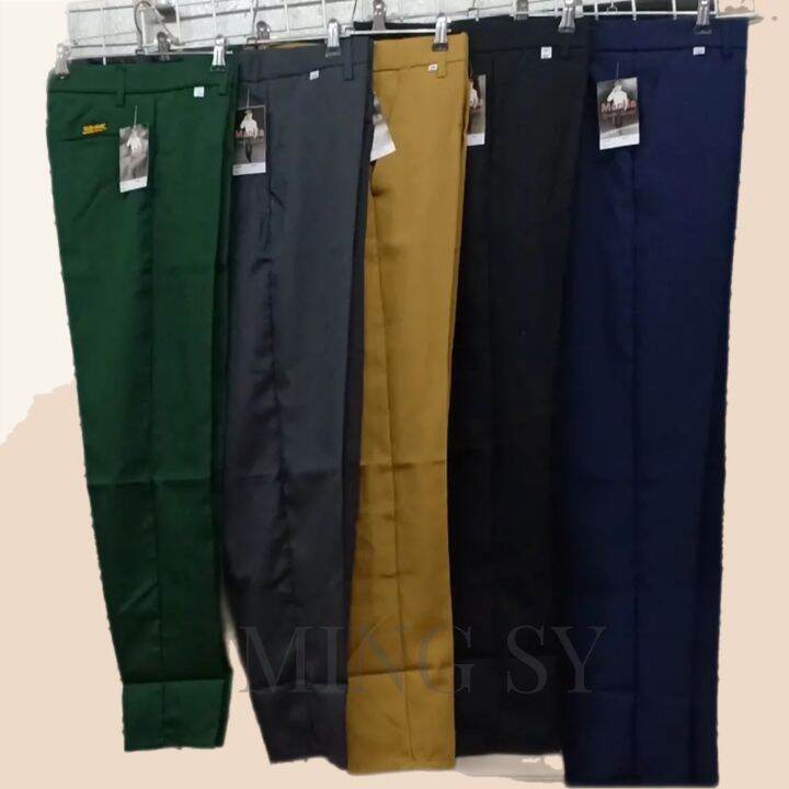 Well off slacks straight cut sizes 28-40 | Lazada PH