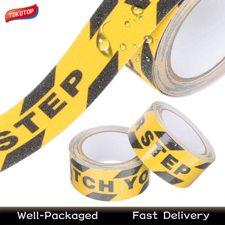 Anti Slip Floor Abrasive Tape Warning Safety Stickers Stairs Skidproof ...