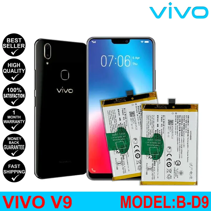 Vivo V9 Y85 Battery Model B-D9 (3260mAh) Original Equipment ...