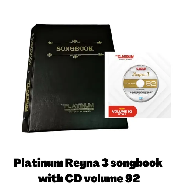 Platinum Reyna 3 Songbook with CD Updated Vol. 92 | Lazada PH