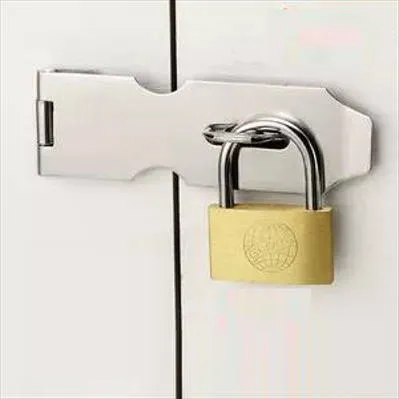 COOPER Safety Hasp With 20mm Padlock 3inch 4inch 5inch | Lazada PH