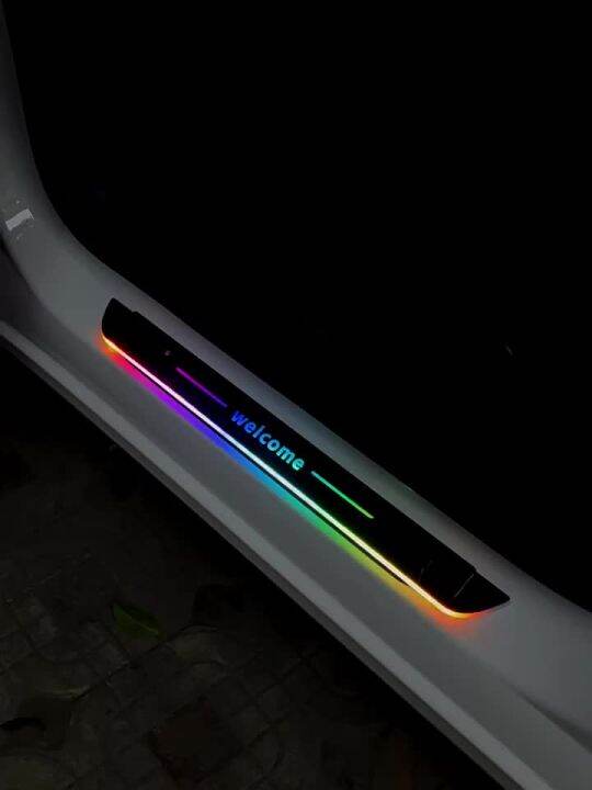 Customized Car Welcome Door illuminated Sill Light Logo Lamp LED Car ...