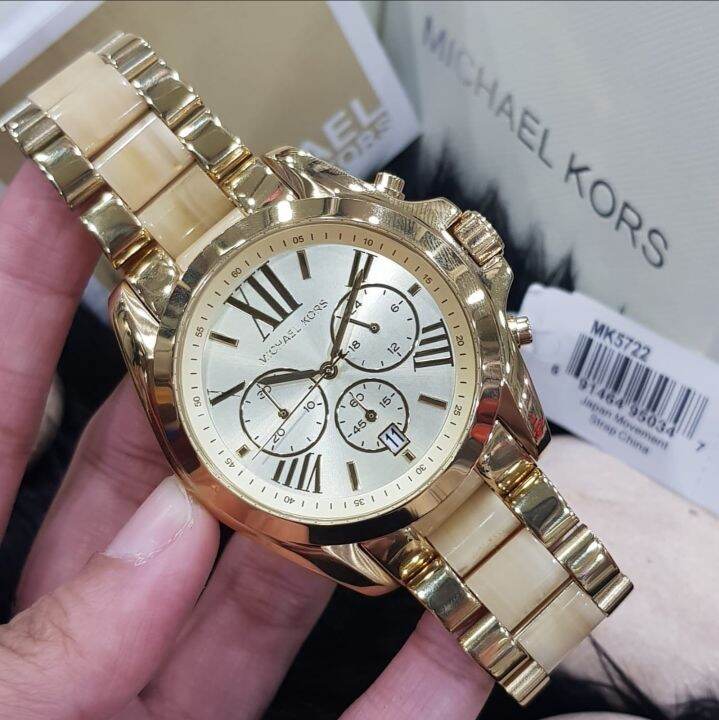 Original Bradshaw Champane Dial Chronograph Gold-Tone Stainless Steel ...