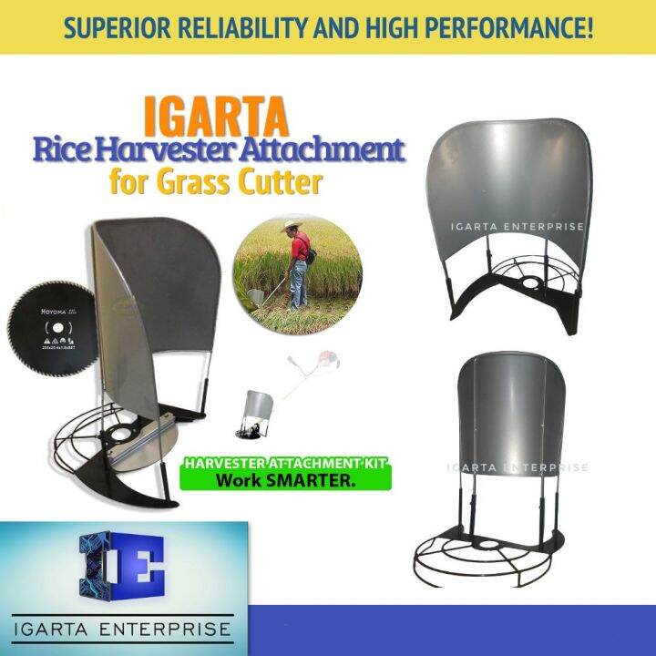 Igarta Rice Harvester Attachment with free 40T Blade | Lazada PH