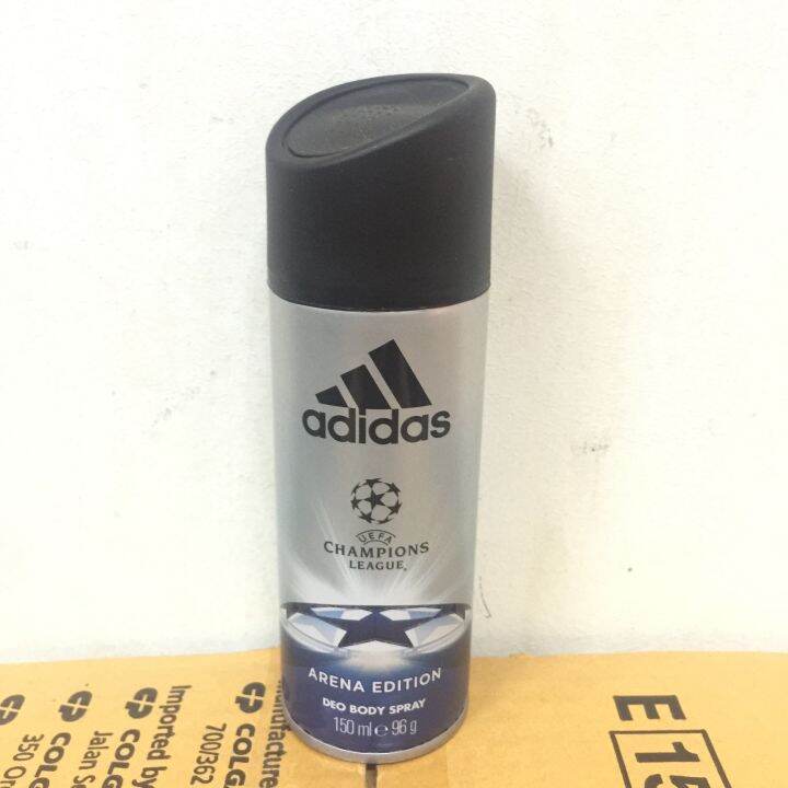 Adidas Men Arena Edition UEFA Champions League Deo Body Spray Deodorant ...