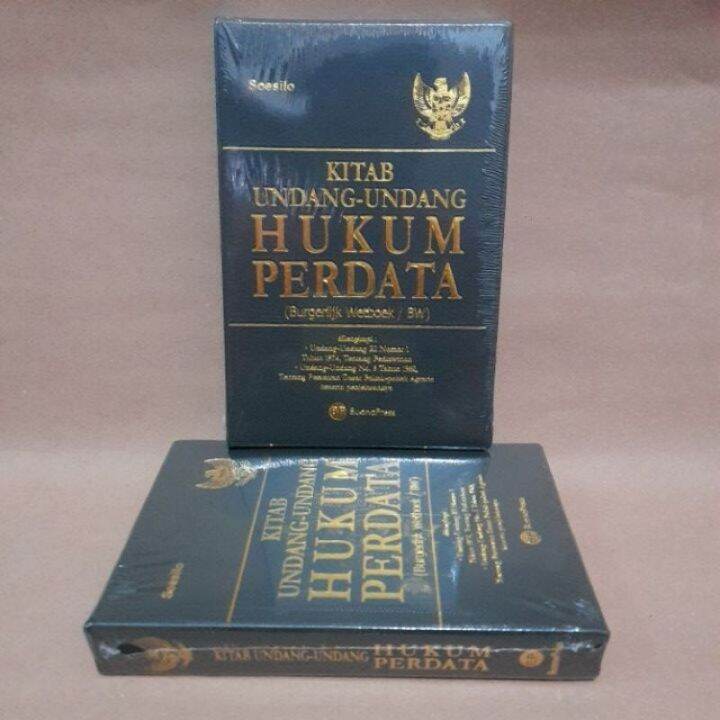 KITAB UNDANG UNDANG HUKUM PERDATA BW KLF | Lazada Indonesia