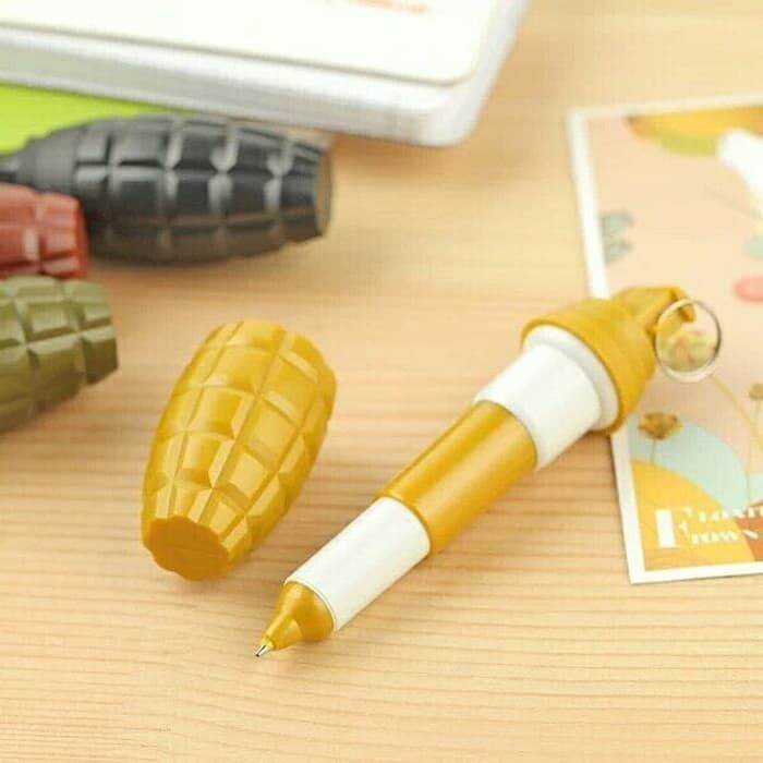 Pena Granat ATK Pulpen Bolpoin Pen Cute P47 Karakter Bom Lucu Unik ...