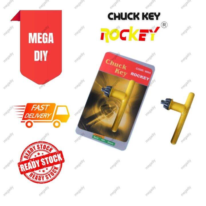 Rockey Drill Chuck Key 13mm Kunci Chuck Drill | Lazada