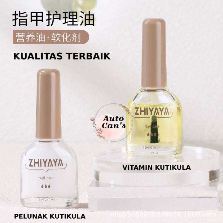 Pelunak Kutikula dan Vitamin Kutikula Cuticle Harderner Cuticel Oil ...
