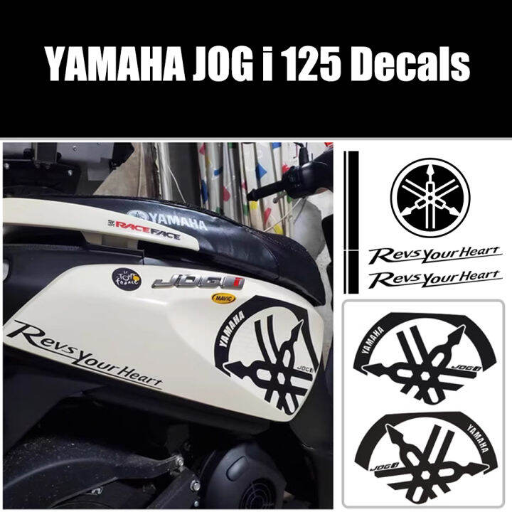 Yamaha Motorcycle Scooter Head Body Fender Modified Decals Decorative ...