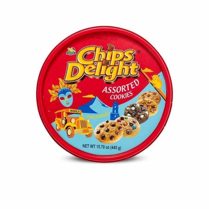 Chips Delight Assorted Favorite Cookie in a Tub 445g | Lazada PH