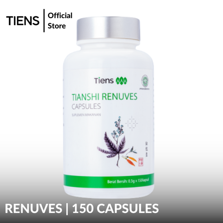 Tiens Renuves Capsules Suplemen Vitamin Mata Minus Silinder Original ...