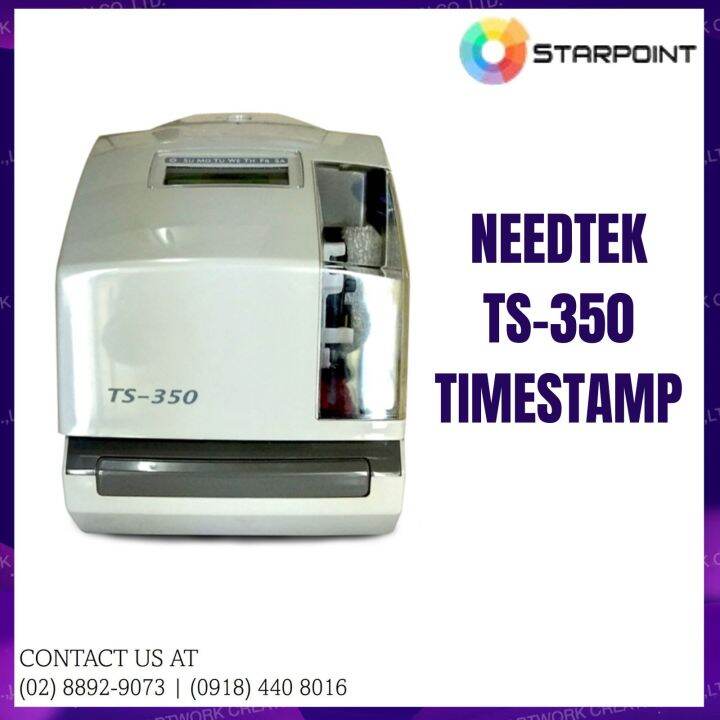 NEEDTEK TS-350 TIME STAMP MACHINE | Lazada PH