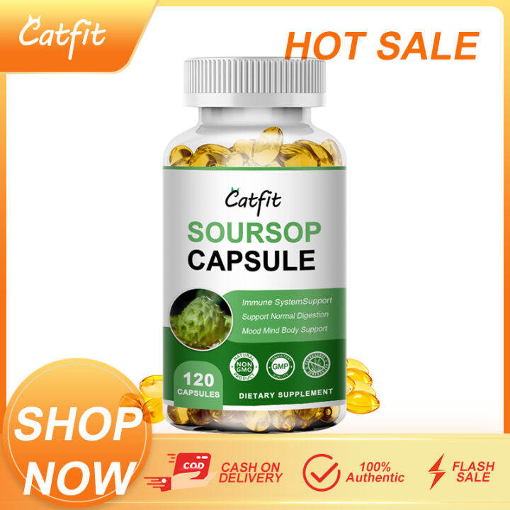 Soursop Capsules Are Rich In Vitamin C And A Variety Of Minerals And ...