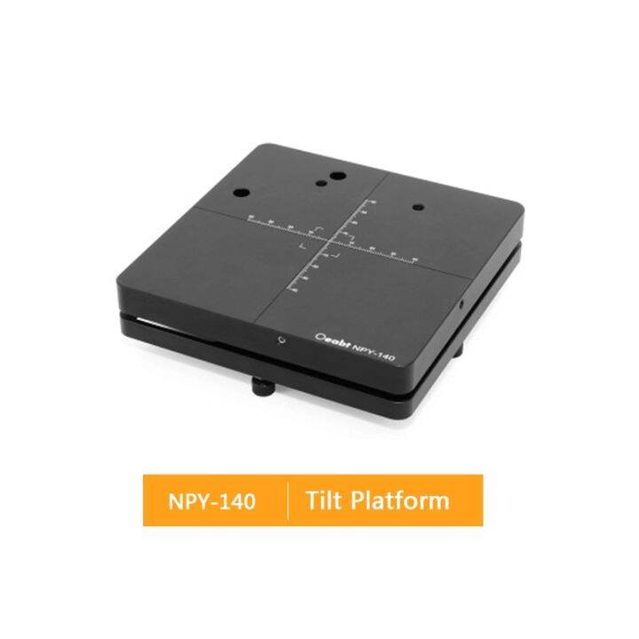 NPY Series Tilt and Rotation Platform 360° Adjustment Frame Precision Stage Optical Experiment ...